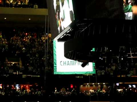 Boston Celtics Banner Raising Ceremony - YouTube