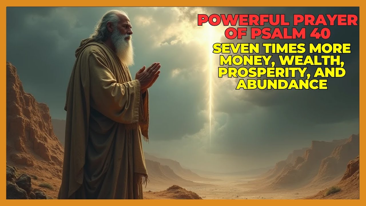 Powerful Prayer of Psalm 40: Seven Times More Money, Wealth, Prosperity ...