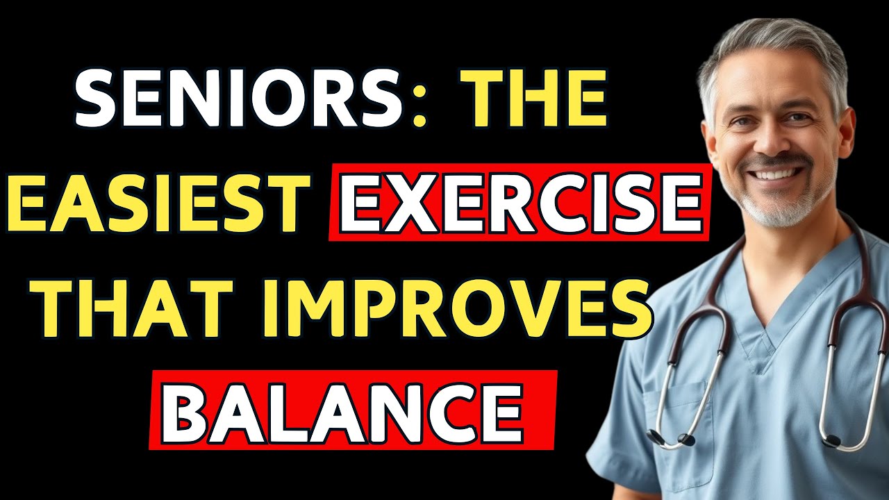 Seniors: The Easiest Exercise that Improves Balance - YouTube