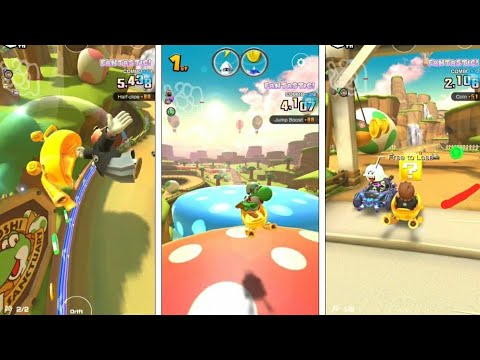 N64 Yoshi Valley - All Track Variants | Mario Kart Tour (Yoshi Tour ...