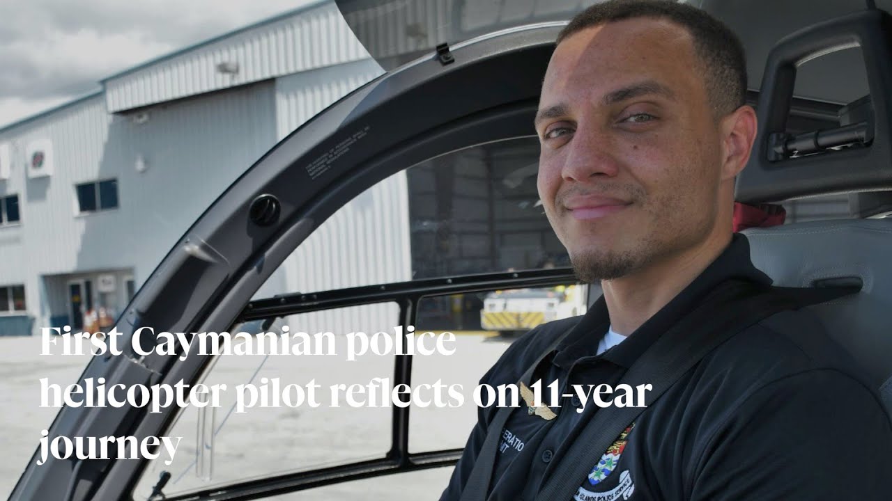 First Caymanian police helicopter pilot reflects on 11 year journey ...