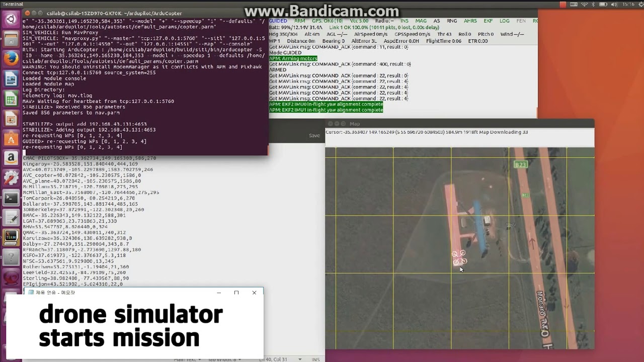 simulation hovering video - YouTube