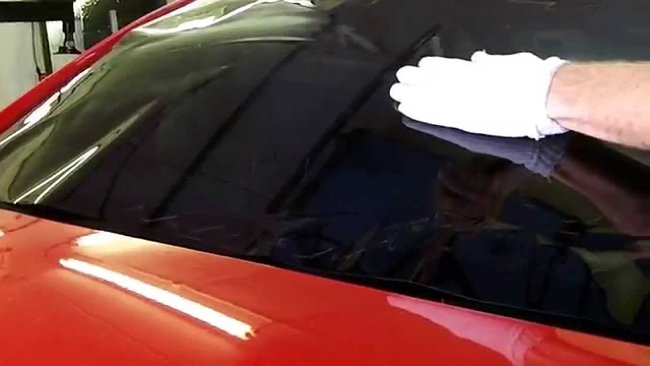 How to tint a back window - YouTube