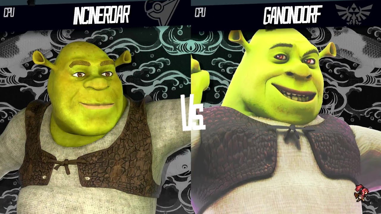 Shrek Vs Shrek- Requested Battle - YouTube