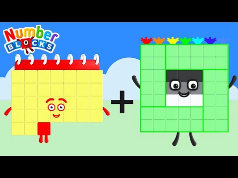 Looking for Numberblocks Addition 30s and 40s All the Sums - YouTube