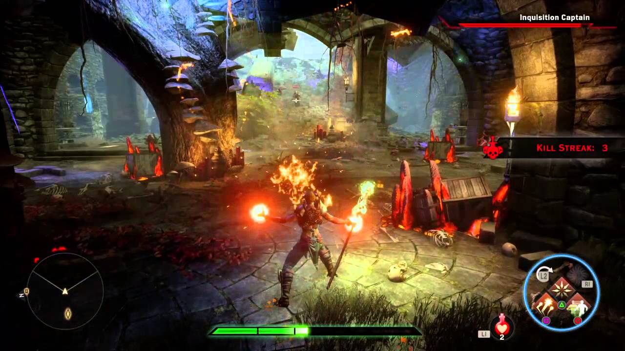 Dragon Age: Inquisition multiplayer - Hissera, the Saarebas gameplay ...