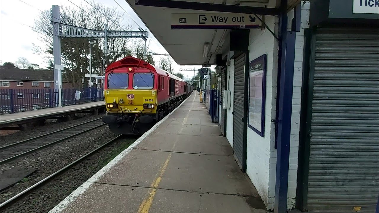 DBC class 66055 | Southampton Eastern Docks to Halewood (Jaguar Cars ...