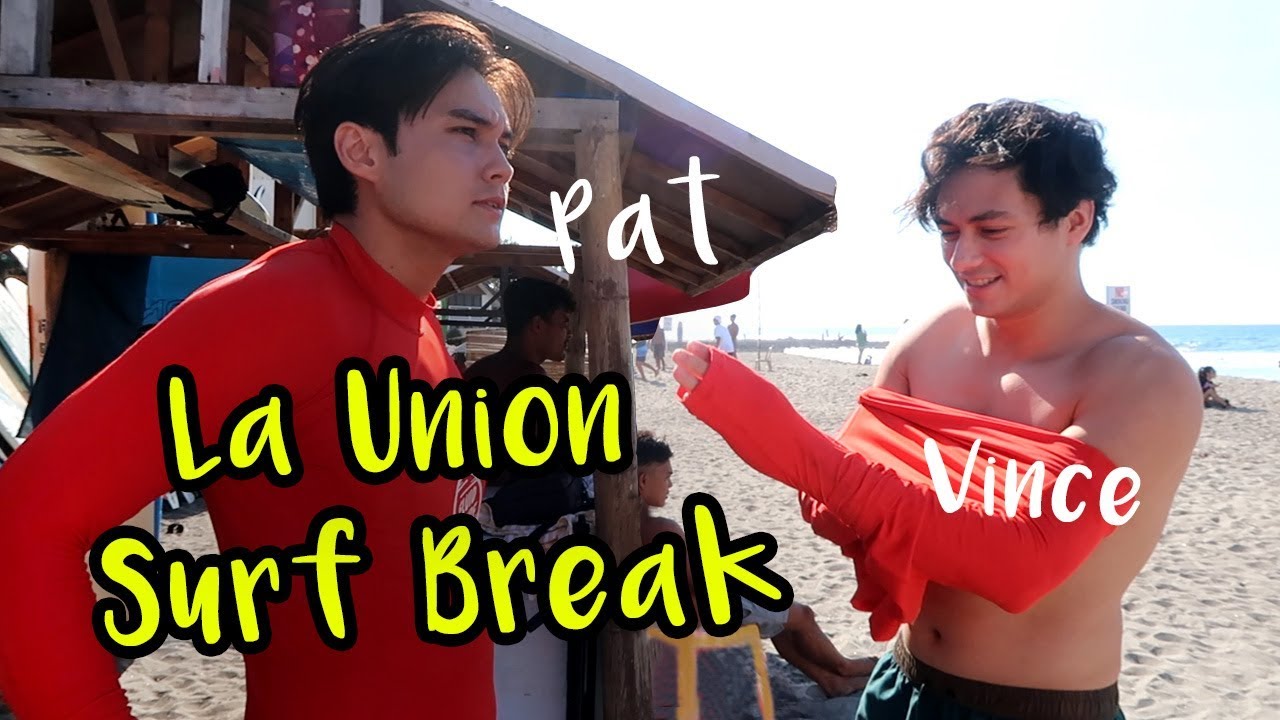 BAYWATCH trip at LA UNION Surf Break!! (with PAT) - YouTube