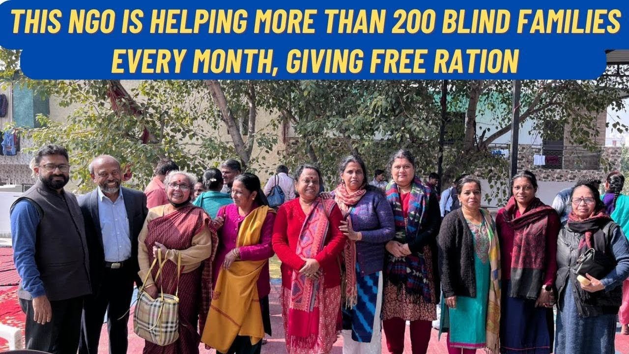 This #NGO Helping More Than 200 Blind Families Every Month By Giving ...