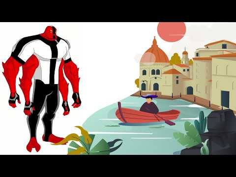 BEN TEN - FOUR ARMS DRAWING | BEN TEN DÖRT KOL ÇİZİMİ