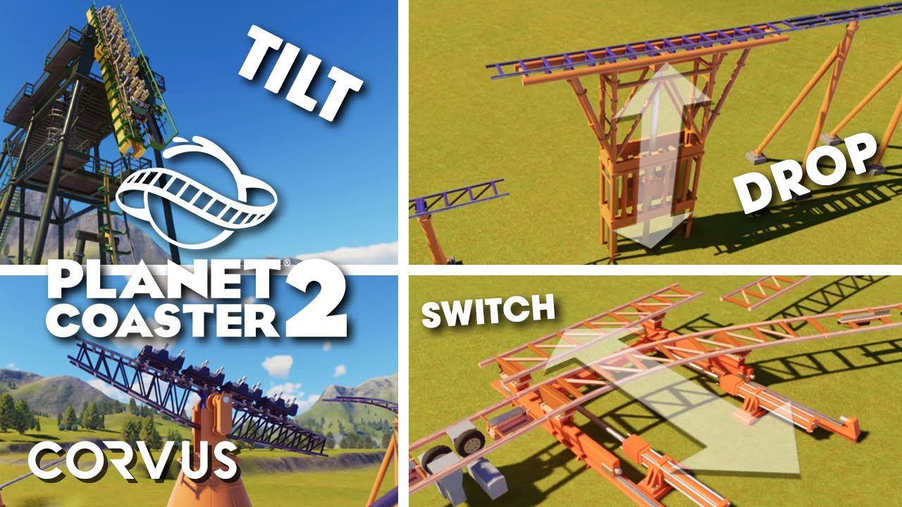 DROP, SWITCH & TILT TRACKS and more gameplay! How do they work ...