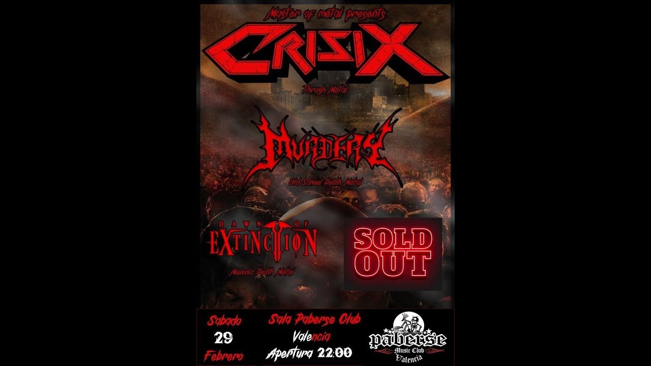 CRISIX - Live Paberse club (2020) - YouTube