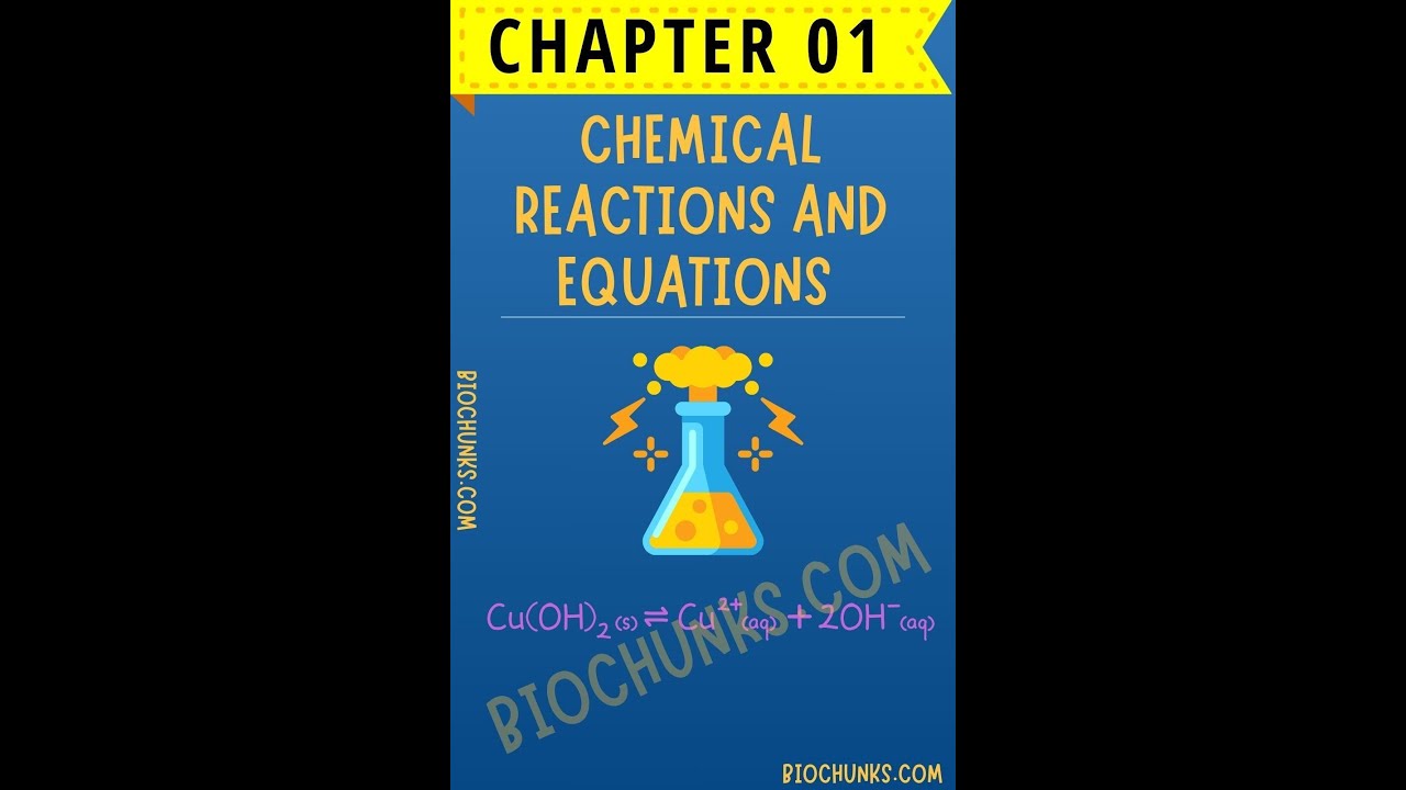 CHEMISTRY CLASS 10 CHAPTER 1 NOTES|| CHEMICAL REACTION AND EQUATIONS ...
