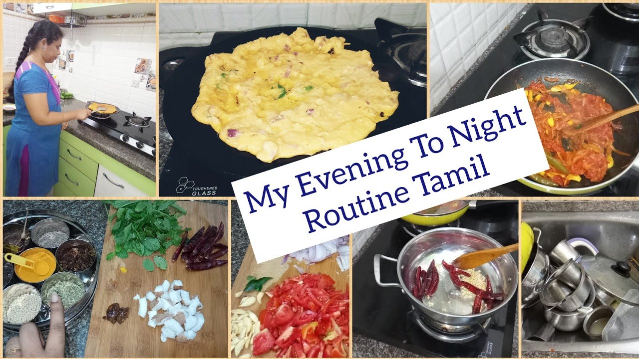 Evening To Night Dinner Routine - YouTube