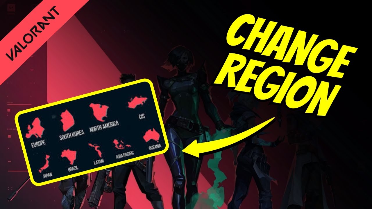 How to Change Region in Valorant - YouTube
