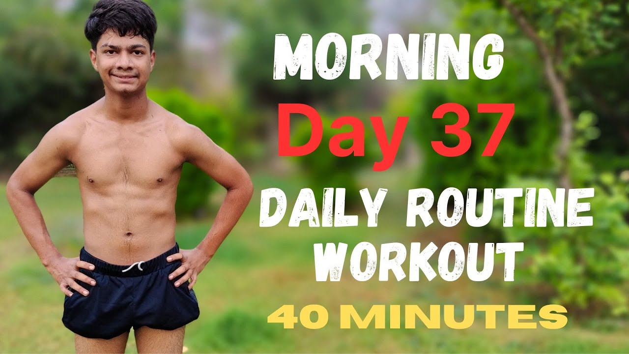 DAILY ROUTINE WORKOUT DAY 37 #exercise #youtube #fitness # ...