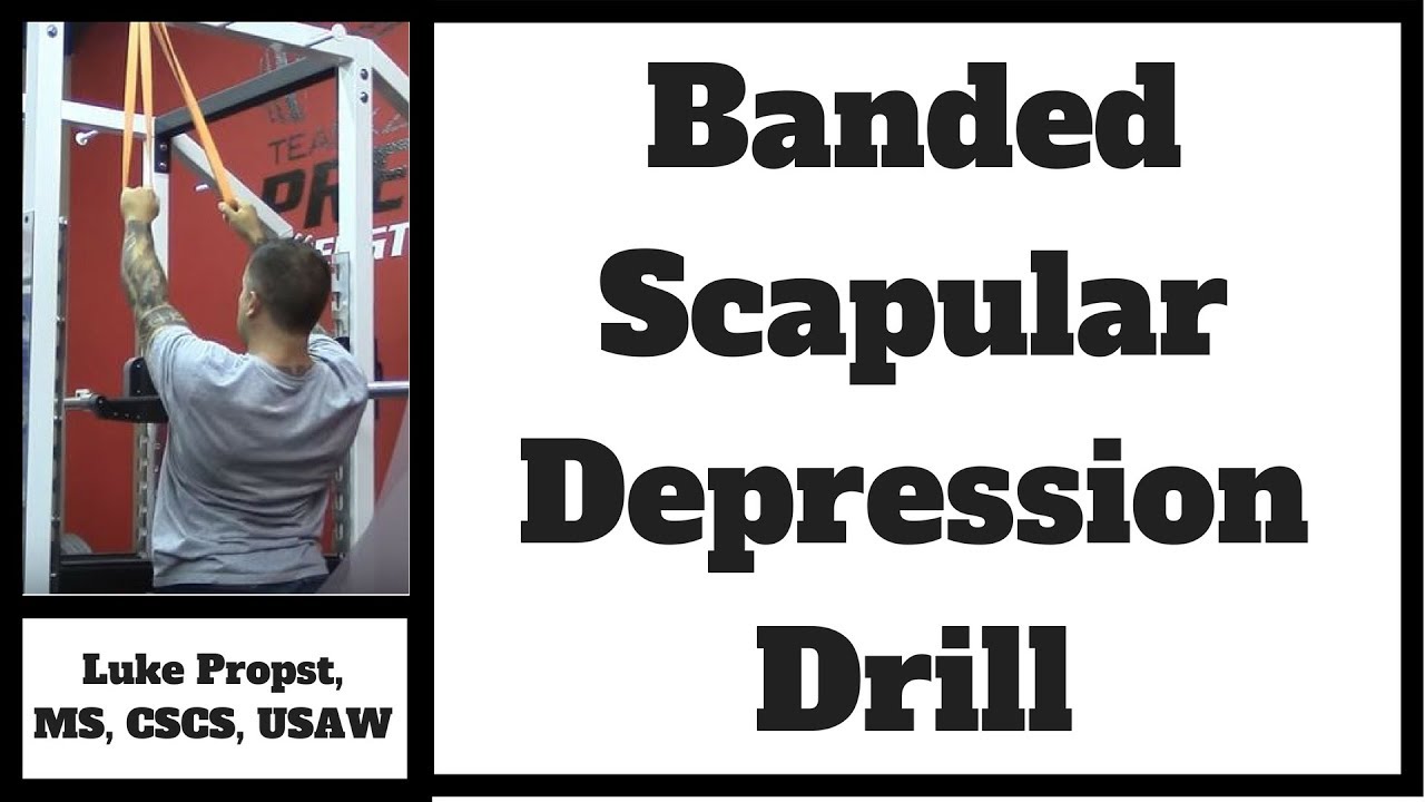 Banded Scapular Depression VLOG - YouTube