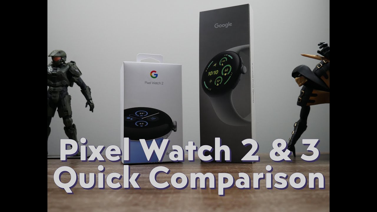 Pixel Watch 2 & Pixel Watch 3 Quick Comparison - YouTube