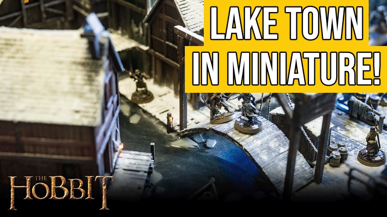 Lake Town like you've never seen it before... The Hobbit | Middle Earth ...
