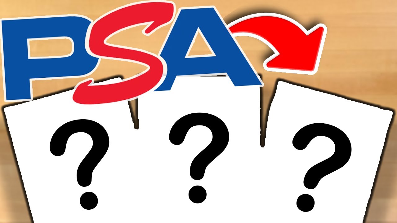 FIRST PSA SUBMISSION REVEAL! (MLB & NFL PSA Return) - YouTube