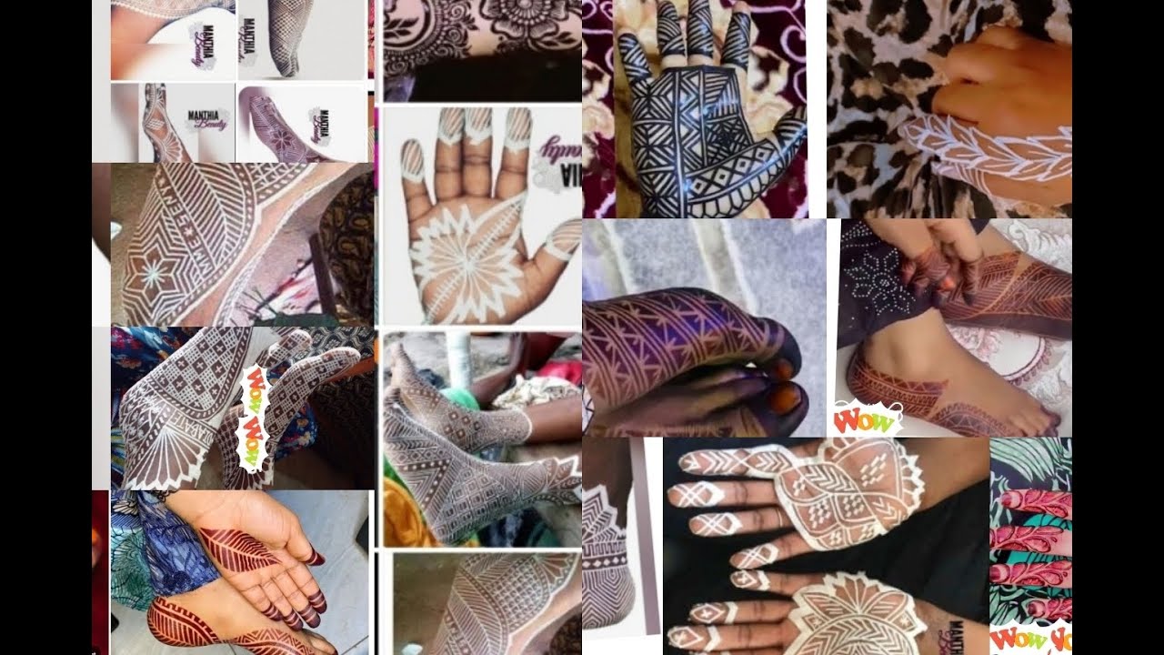 Les jolis modèles au henné sont très beaux. The pretty henna models are ...