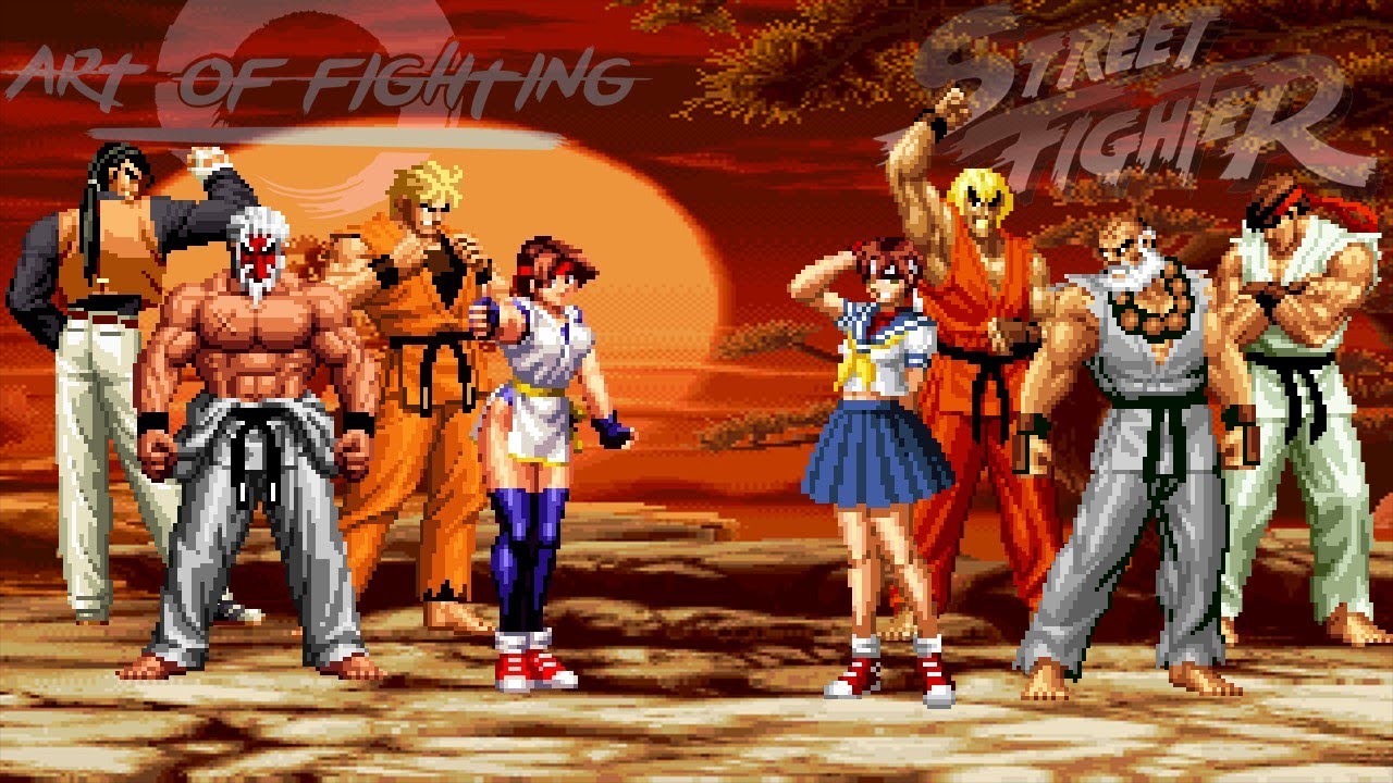 Kyokugenryu Team vs Ansatsuken Team [Kof2002 Mugen] - YouTube