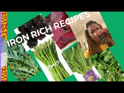 Iron-Rich Juices- Boost Iron and Energy-Quickly - YouTube