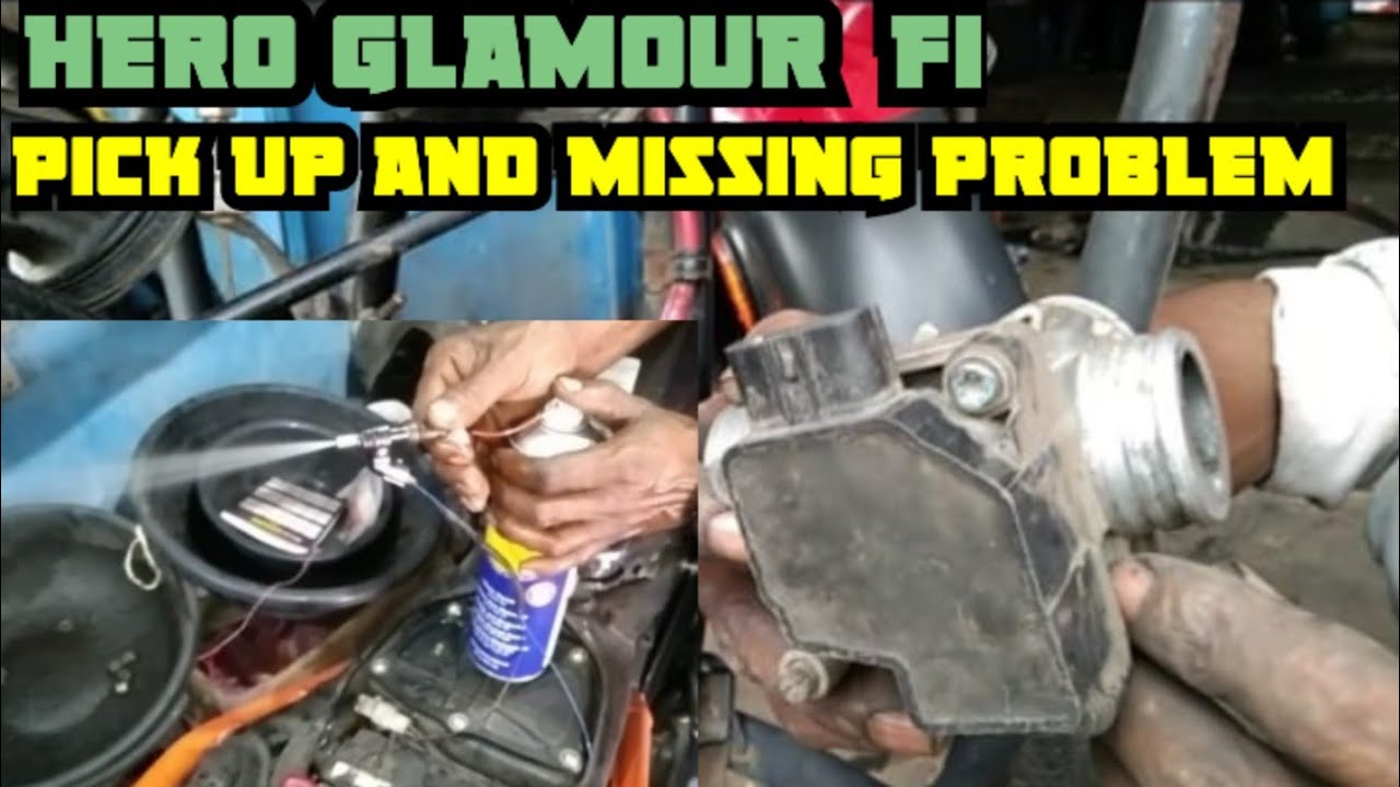 Hero Glamour Fi Pick Up And Missing Problem // #viralvideo #youtube # ...