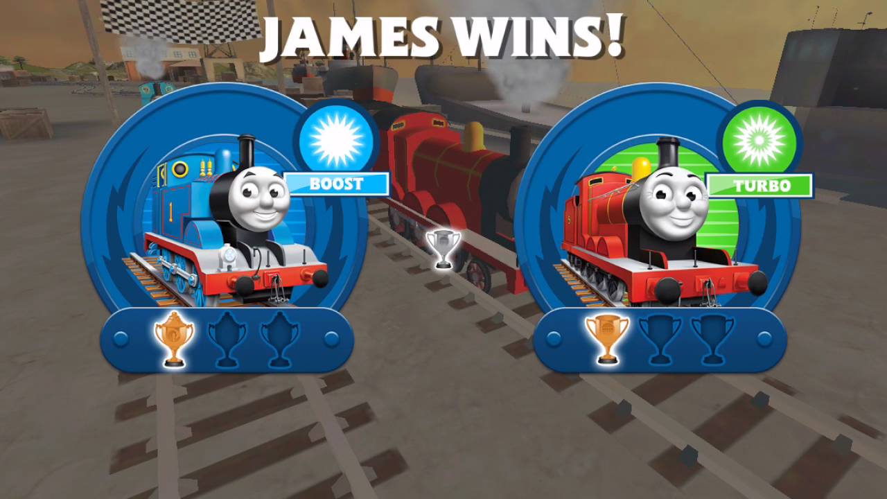 Thomas & Friends: Go Go Thomas! - Thomas vs James , Dock - Speed ...