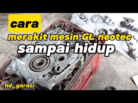 cara merakit mesin GL max neotec sampai hidup. - YouTube