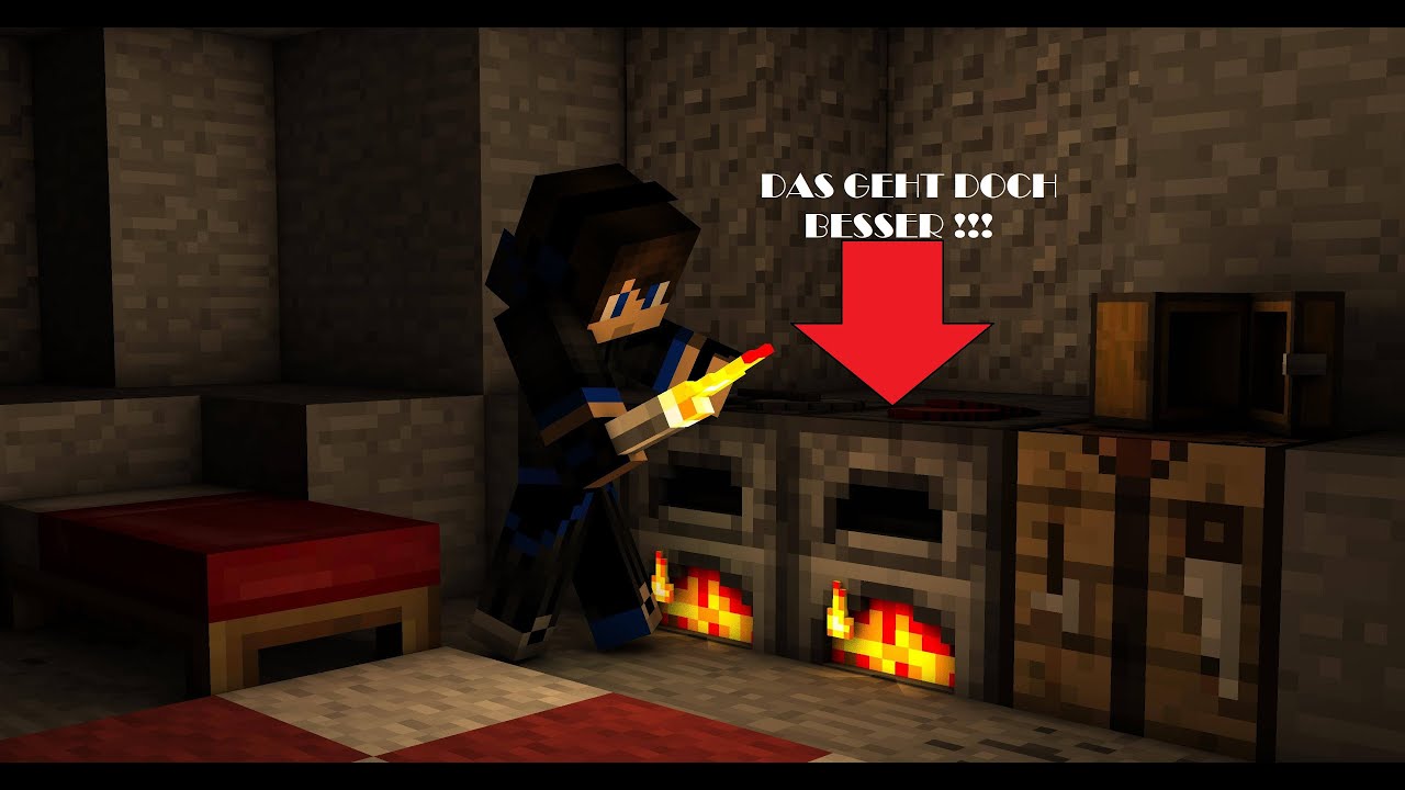Minecraft Hoch-Ofen Tutorial | 1.16 - YouTube