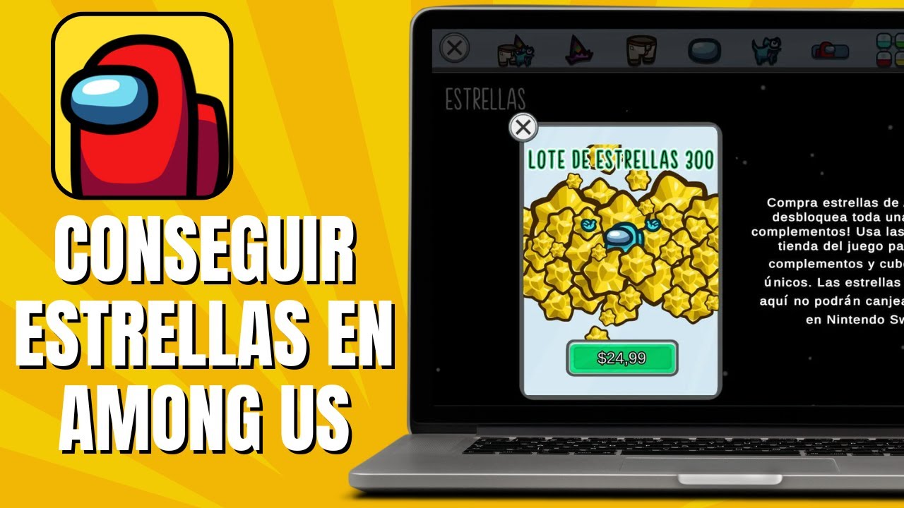Cómo CONSEGUIR Estrellas En AMONG US (TRUCO FÁCIL) - YouTube