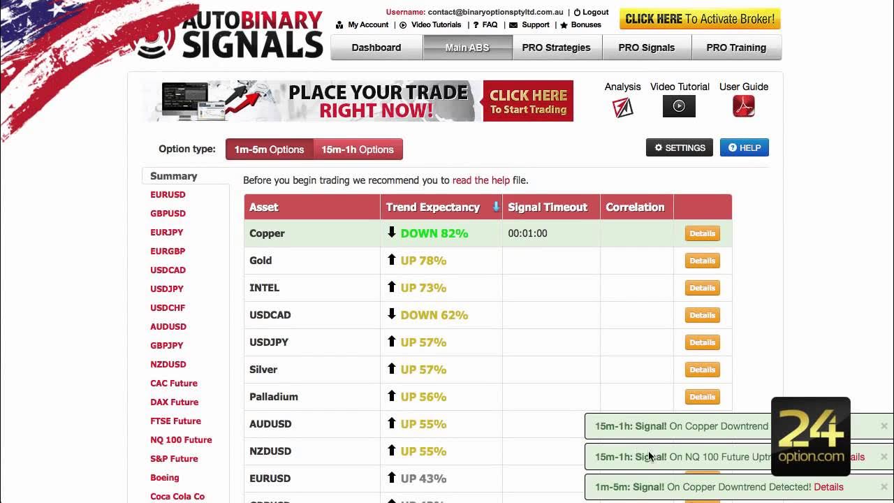 Auto Binary Signals Review Proof, Pro, Strategies, 2014 - YouTube