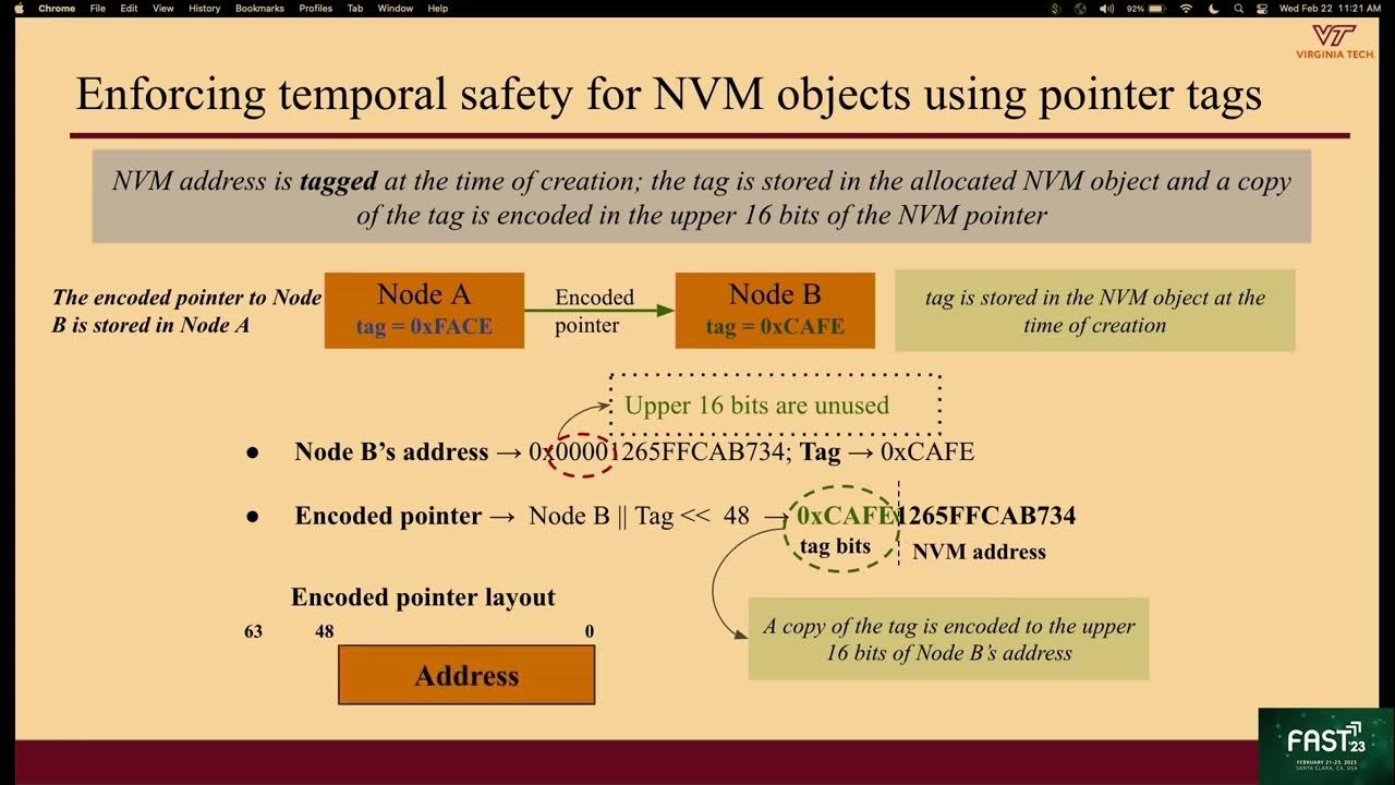 FAST '23 - TENET: Memory Safe and Fault Tolerant Persistent Transactional Memory - YouTube