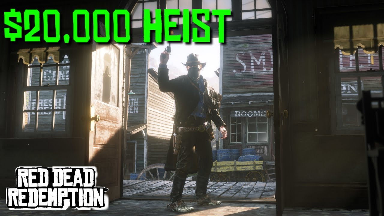 Red Dead Redemption 2 Bank Heist Valentine Town | Van der Linde Group ...