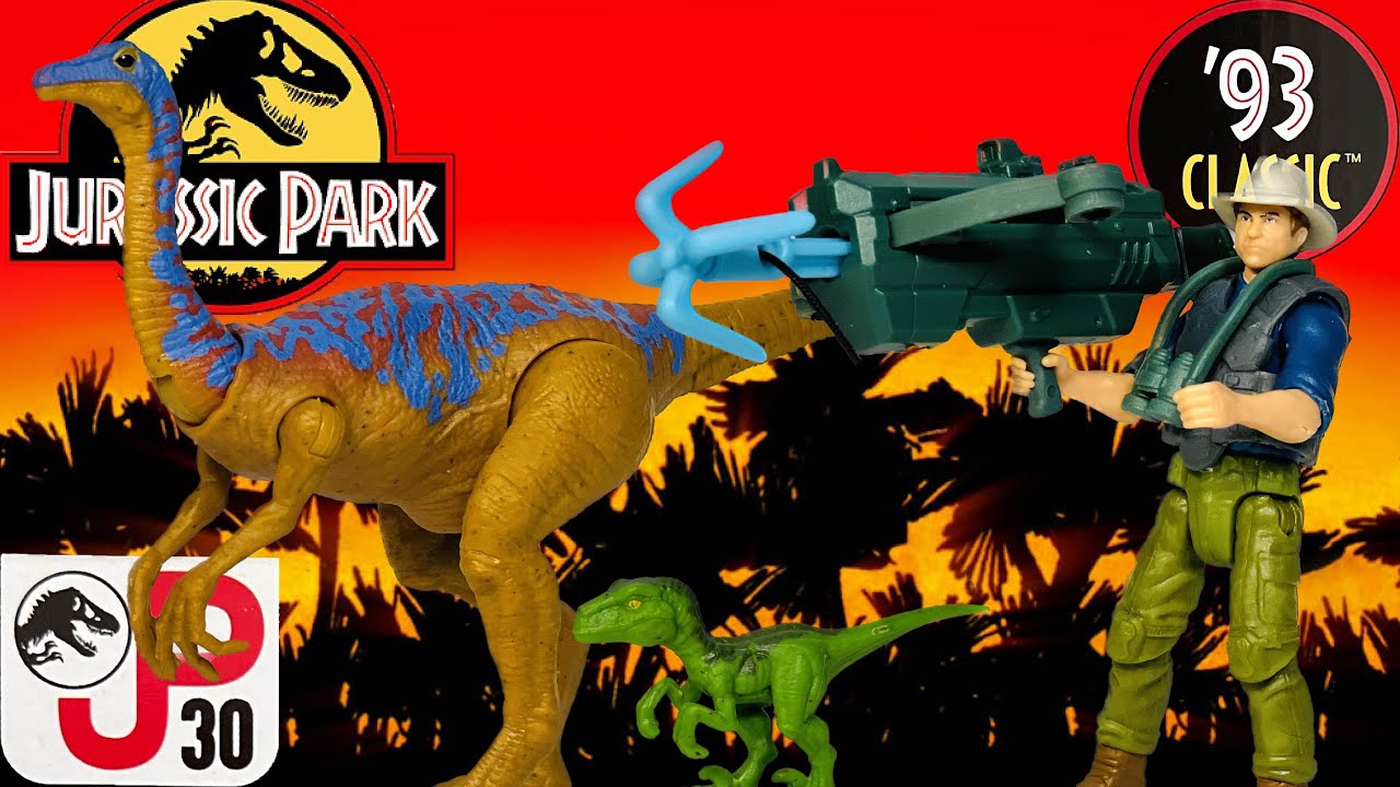 Mattel Jurassic Park ‘93 Classic Dr Alan Grant Tactical Claw Pack