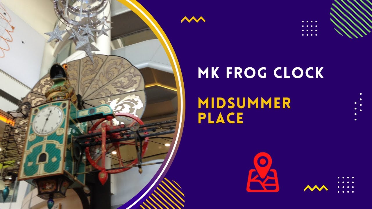 Intu MK Bubble Frog Clock - YouTube