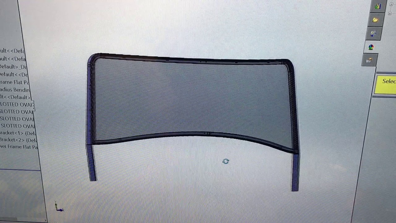 Windshield Series--Designing The Windshield in Solidworks - YouTube