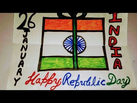 🔔👍😱Make Your Own Republic Day Greeting Cards!#shorts#yt - YouTube