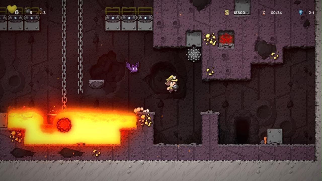 Spelunky 2 : Gameplay PS5 - YouTube