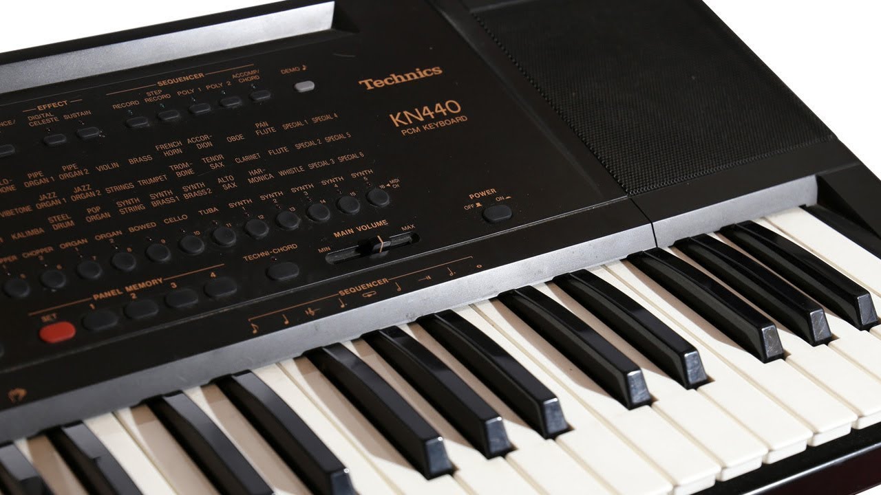 Teclado Technics KN 440 - YouTube