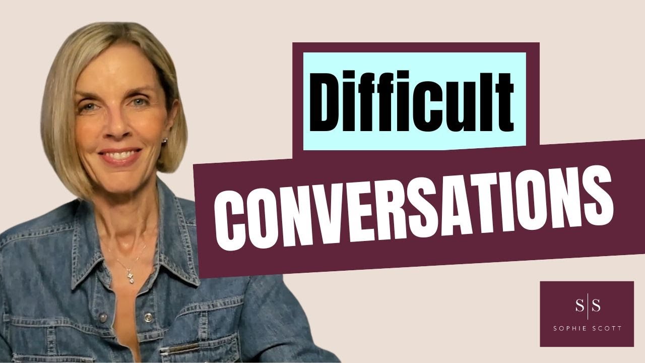 How to manage Difficult Conversations - YouTube