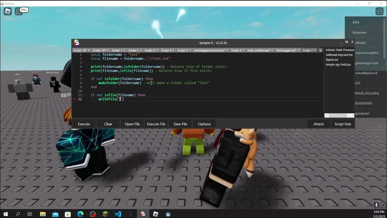 How to use file functions on synapse - YouTube