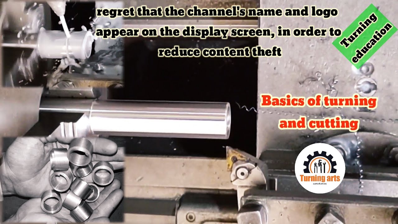 Basics of turning and cutting - YouTube