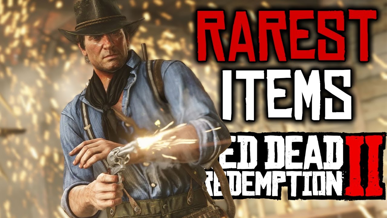 Top 5 Of The Rarest Items In RDR2 - YouTube