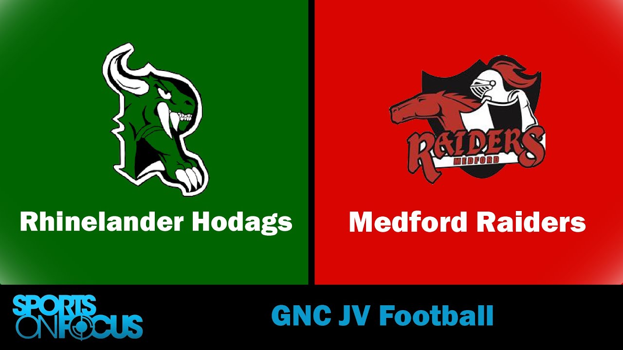 Rhinelander @ Medford | GNC JV Football - YouTube