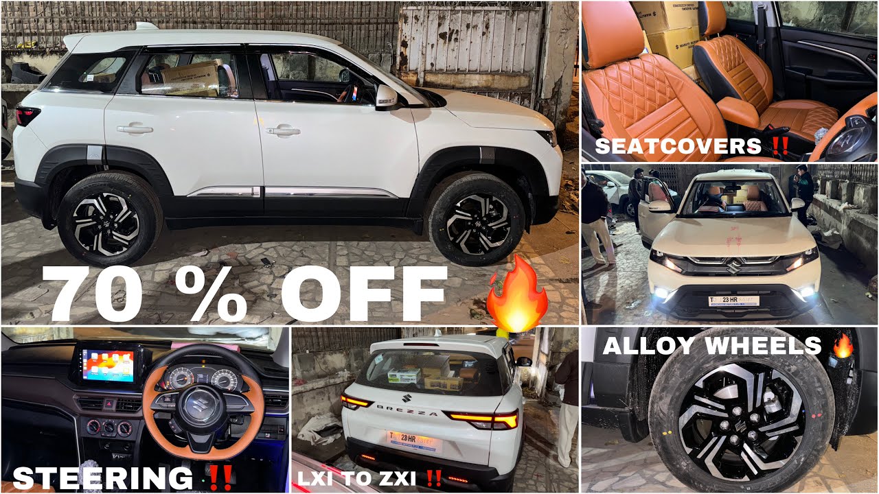 Brezza Lxi Modification 2024 | brezza modified interior | brezza ...