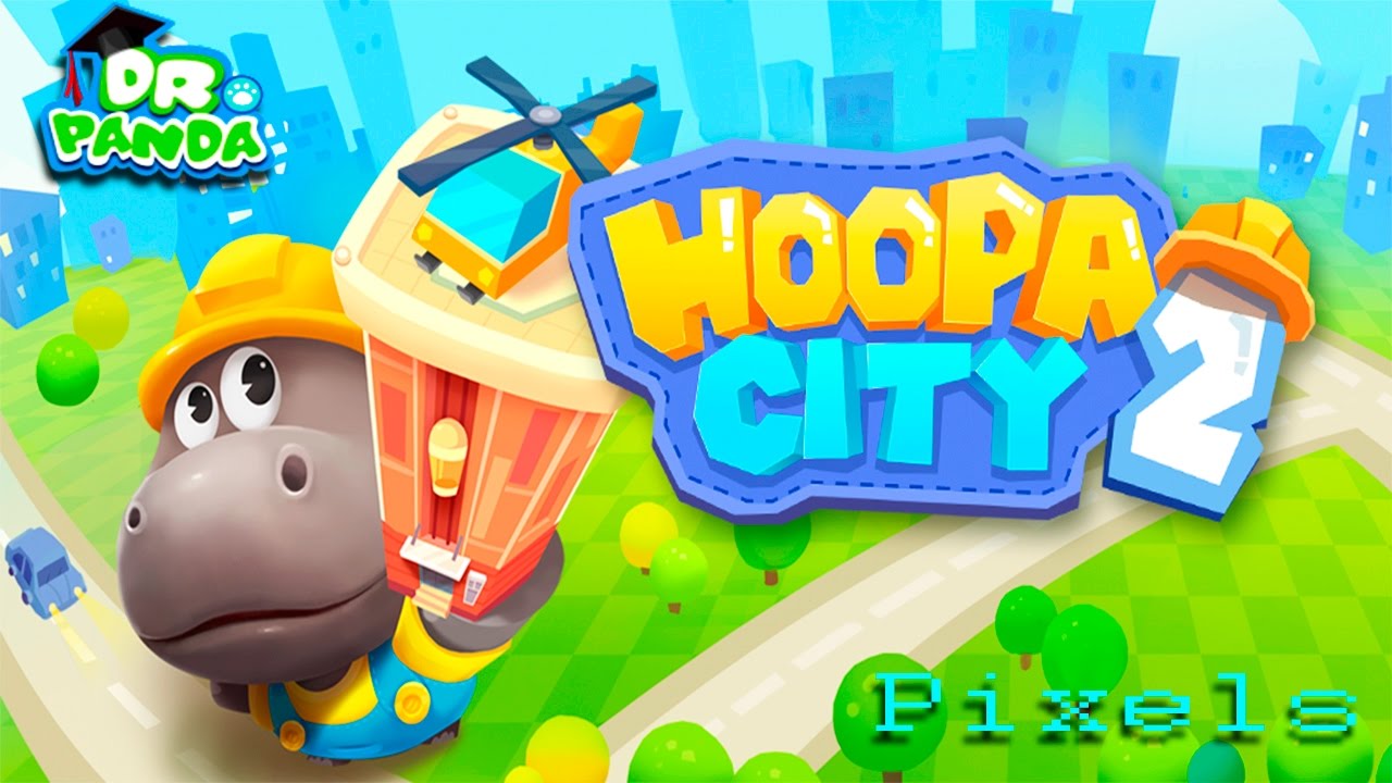 Dr. Panda Hoopa City 2 Fun Building Game For Kids - YouTube