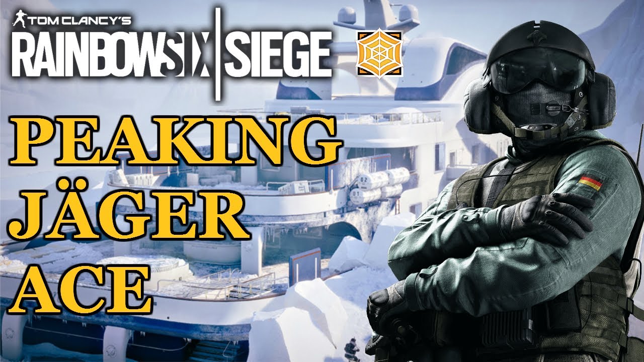 Rainbow Six Siege - PEAKING JÄGER ACE! - Yacht - YouTube