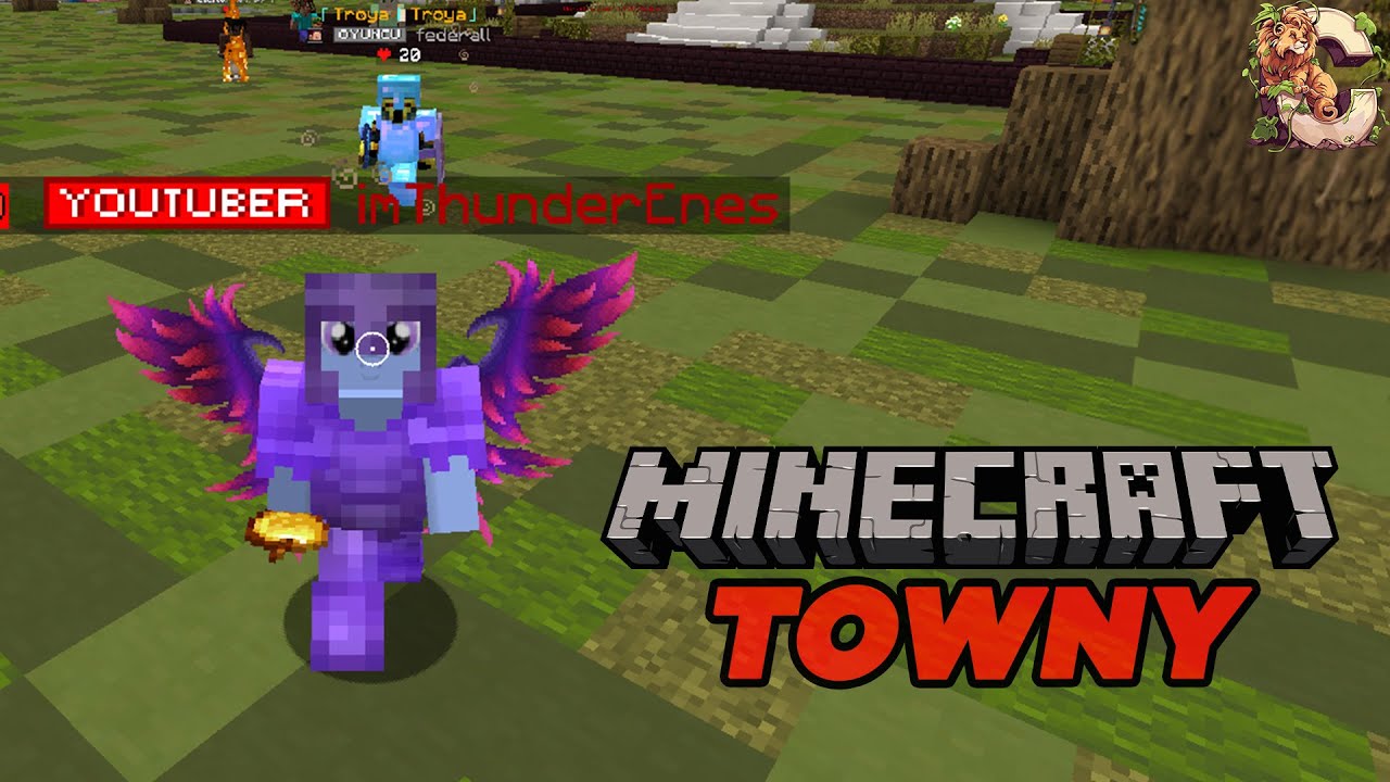 Gerçek Dünya Haritalı Minecraft Towny Sunucusu - CratioNetwork - YouTube